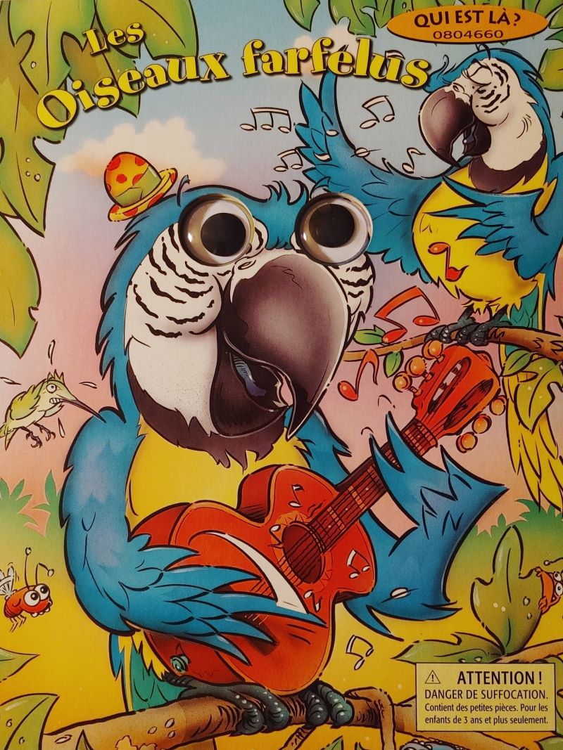 Qui est là? - Les Oiseaux farfelus - SG Livres Usagés